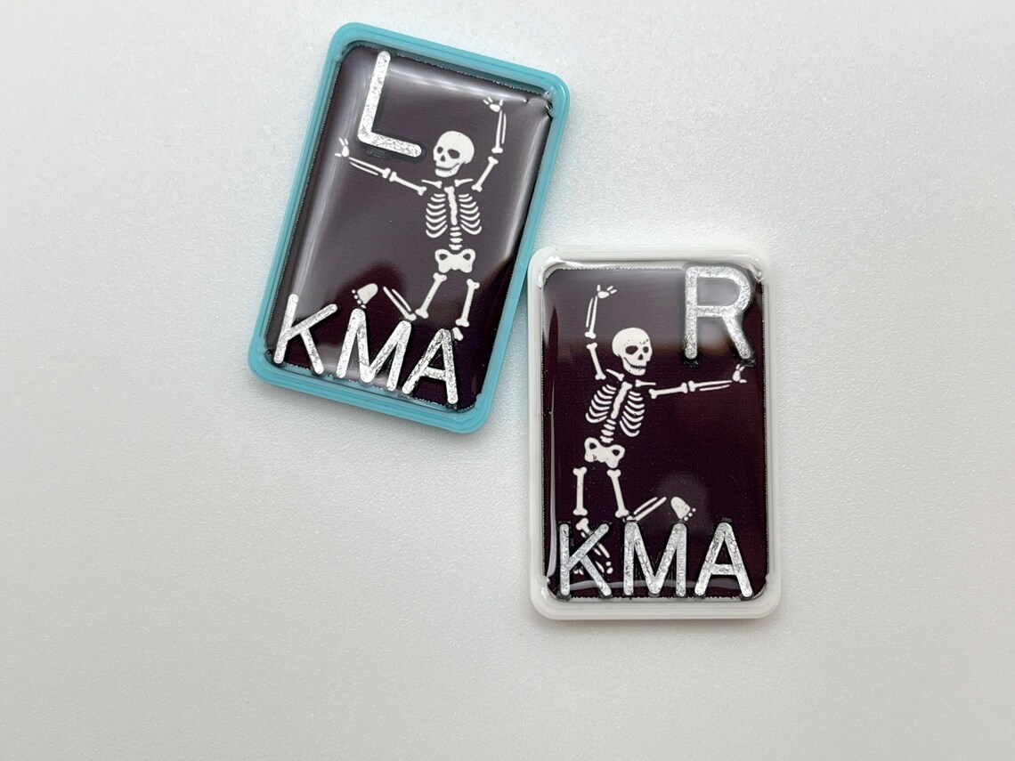 X-ray Markers Dancing Skeleton Custom Rad Tech Markers - Etsy