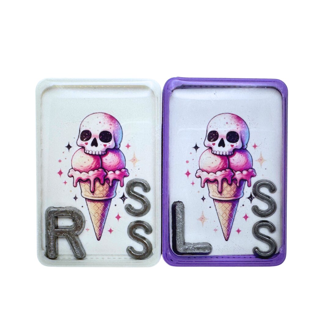X-ray Marker Set With Initials | Ice Cream Skulls | Custom Rad Tech ...