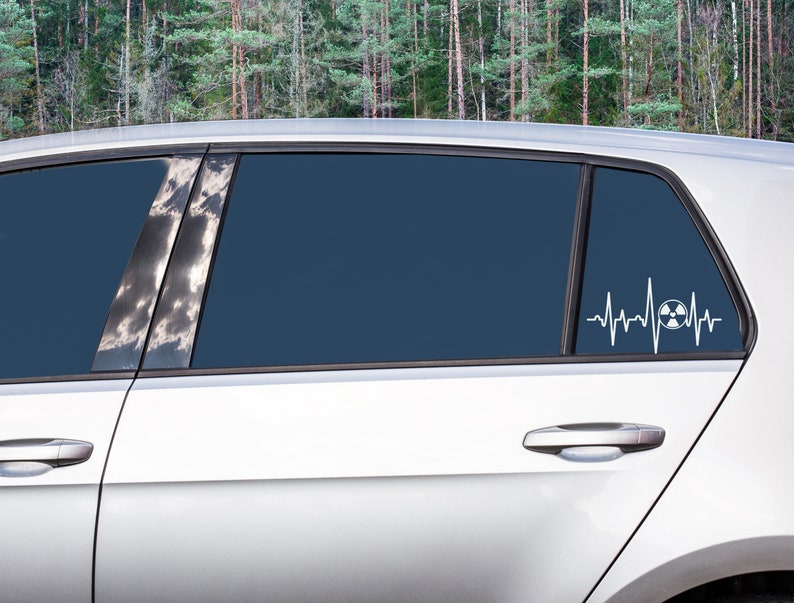 Radiology Heart Beat Decal for Car X-ray Logo Decal for - Etsy