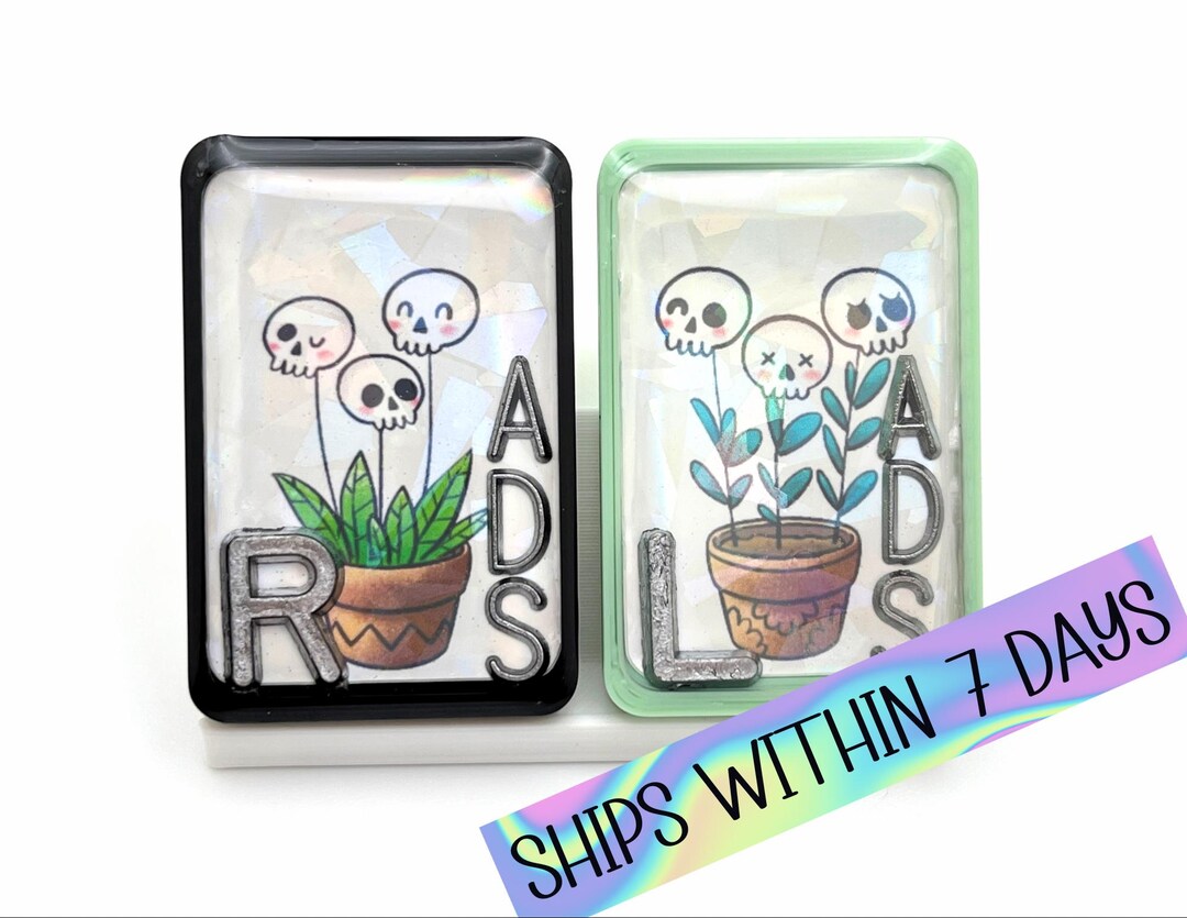 X-ray Markers | Skulls in Pots | Radiology Markers With Initials ...