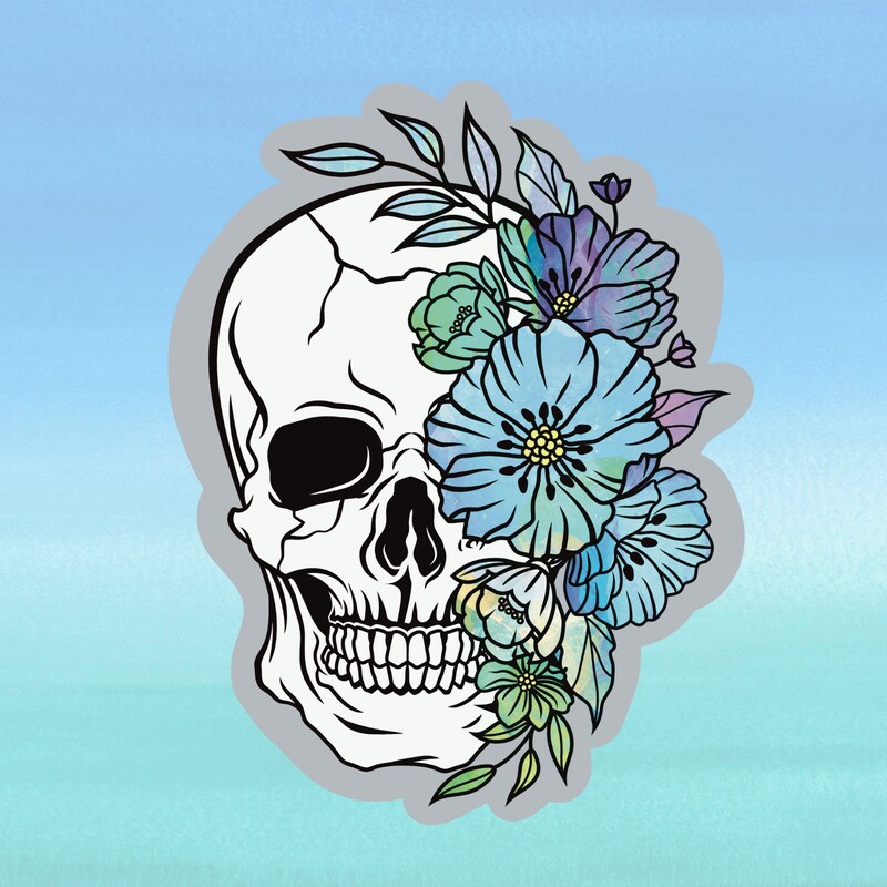 Abstract Skull - Etsy