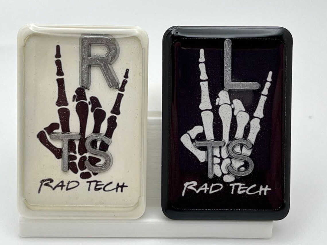 X-ray Markers Rad Tech Skeleton Hand Design Custom Rad - Etsy