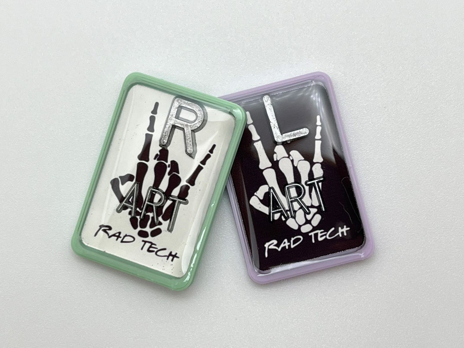 X-ray Markers | Rad Tech Skeleton Hand Design | Custom Rad Tech Markers ...