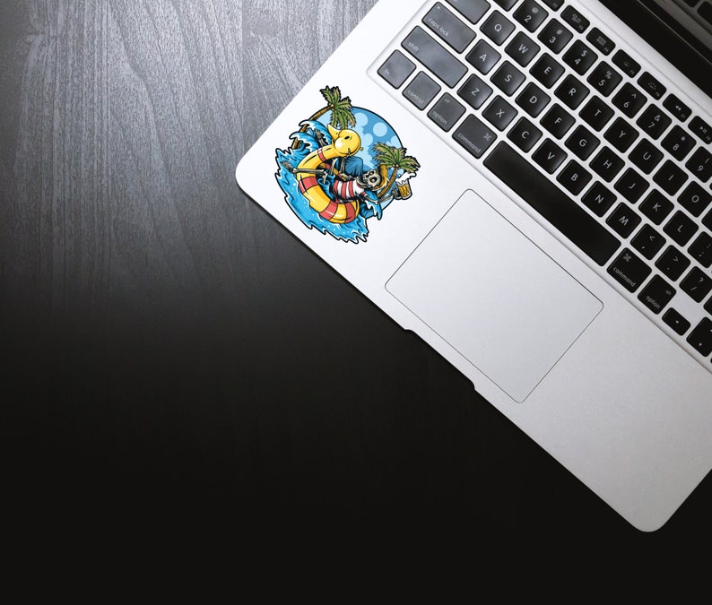 Rad Tech Sticker | Summertime Party Skeleton | Waterproof X-ray Tech ...