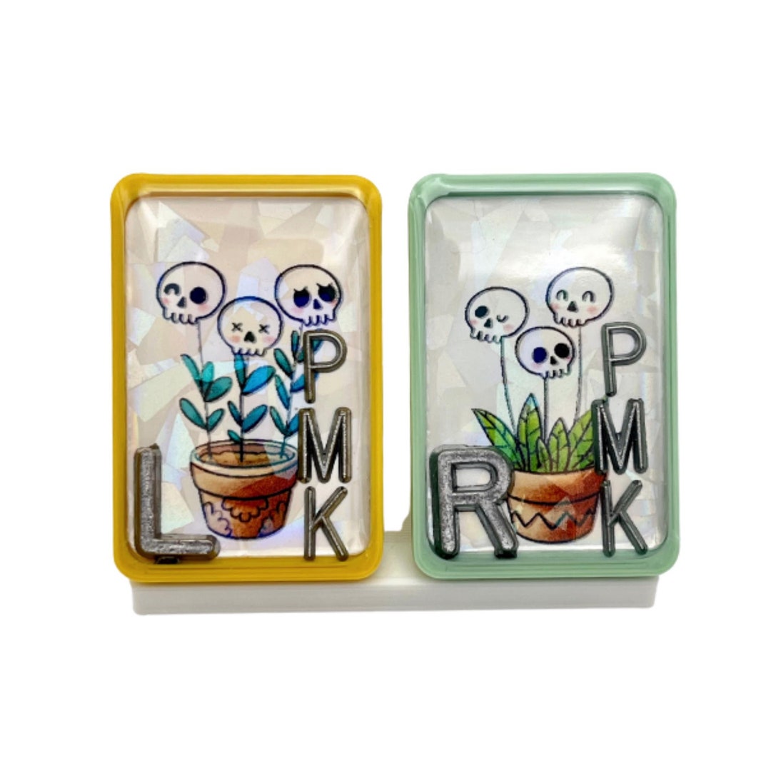X-ray Markers | Skulls in Pots | Radiology Markers With Initials ...