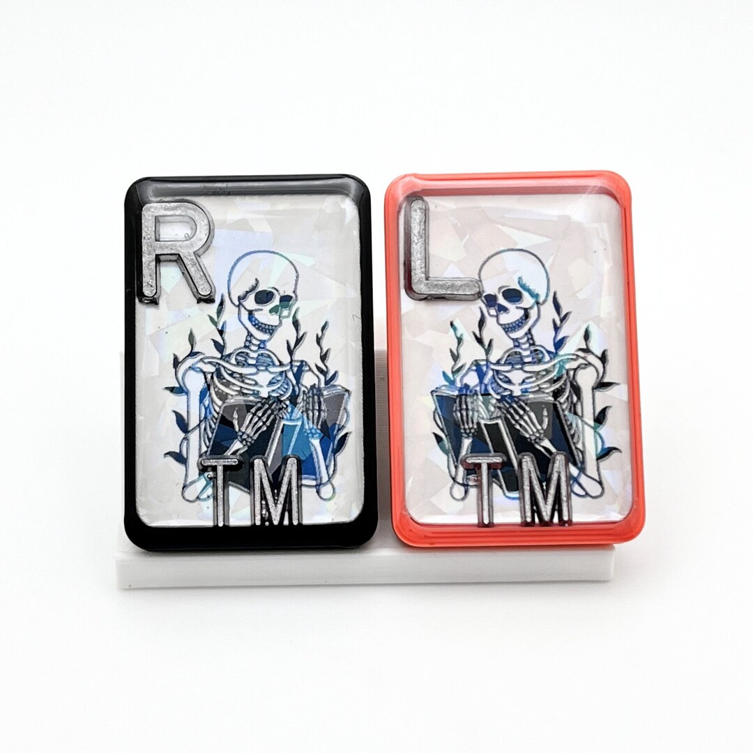 X-ray Markers Skeleton Book Worm Radiology Markers With Initials Custom ...
