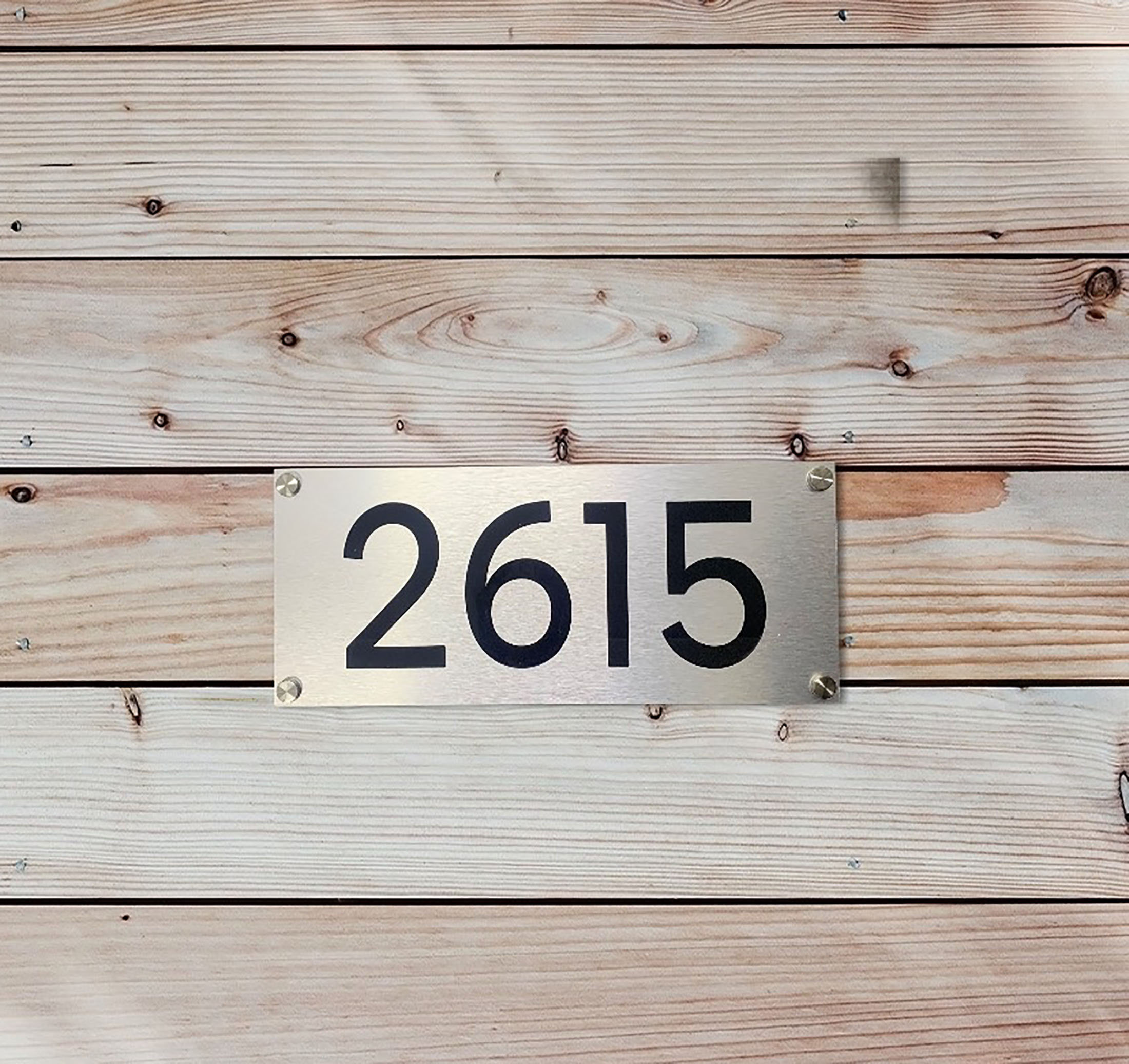 House Numbers, Vertical Address Plaque, Horizonatal Address Sign ...