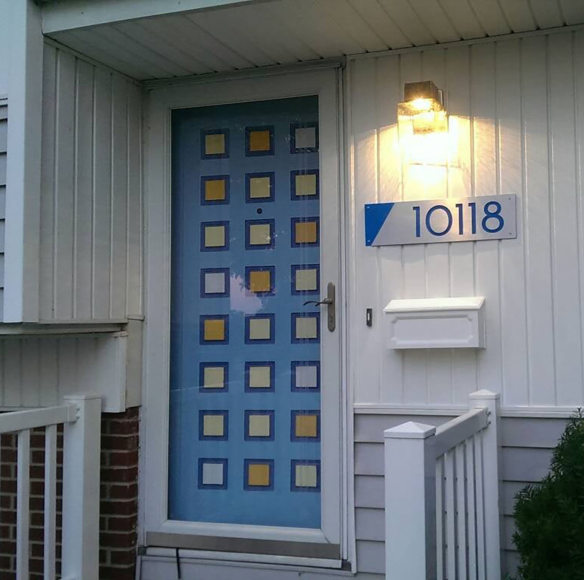 House Numbers Vertical Address Plaque Horizonatal Address - Etsy