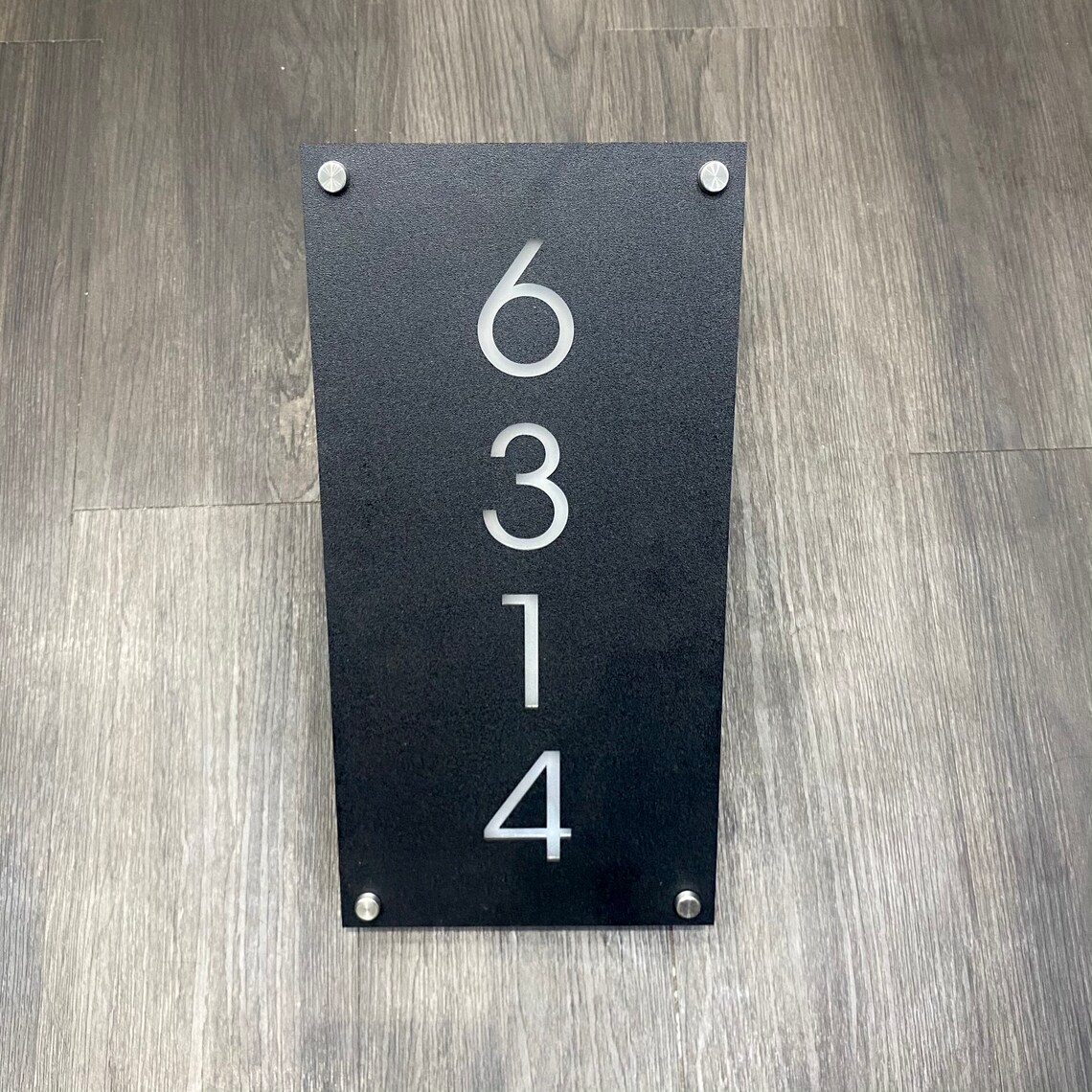 Custom LED House Number Illuminated House Sign Modern LED - Etsy