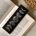 Illustrated Bookmarks Moons Phases of the Moon Handmade in - Etsy