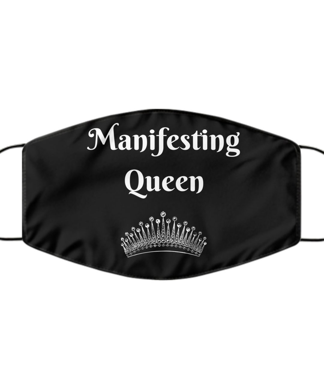 Manifesting Queen Reusable Cloth Face Mask for Women Law of Attraction ...