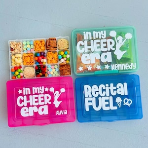 Cheer Snack Box | in My Cheer Era, Cheerleader Competition Gift | Dance ...