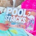 BEACH Snack Box Travel Nautical Pool Boat Gift | Kid Snackle Food Bento ...