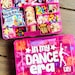 Dance Gymnastics Cheer Snack Box | Recital Competition Team Gift Bulk ...