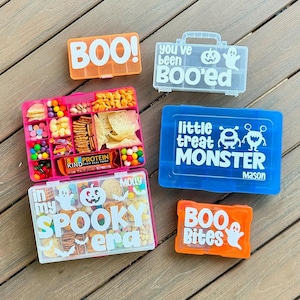 Halloween Snack Box, You've Been Booed, Personalized Halloween Gift, in ...