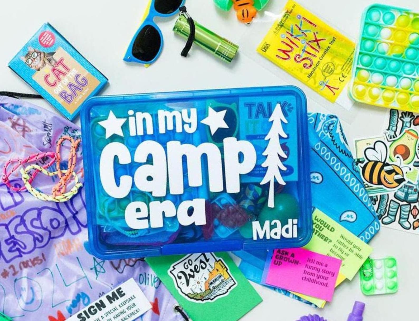 GIRL Summer Camp Care Package for Tween Teen Kid Counselor | Sleep Away ...