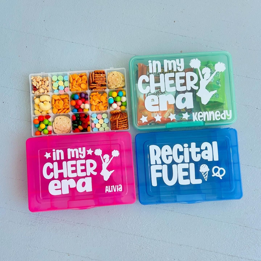 Cheer Snack Box | in My Cheer Era, Cheerleader Competition Gift | Dance ...