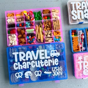 Boating Snack Box, Charcuterie Set | Cheese Board Food Storage ...