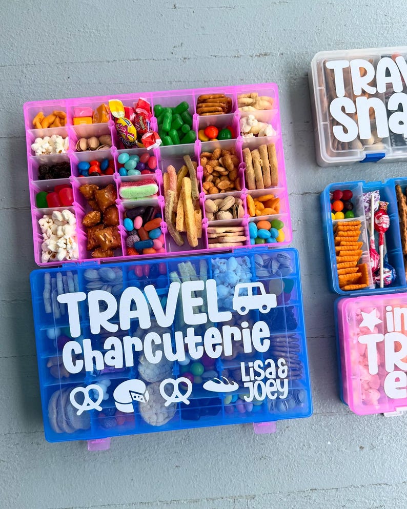 Boating Snack Box, Charcuterie Set | Cheese Board Food Storage ...