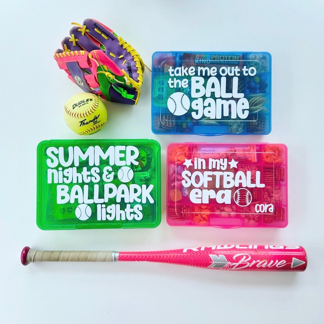Baseball Softball Snack Box | Tournament Competition Game Team Gift ...
