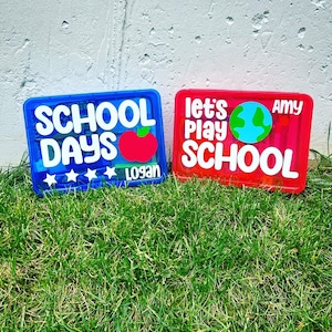 Pretend School Play Set | Educational Busy Box Kids Toddler | Sensory ...