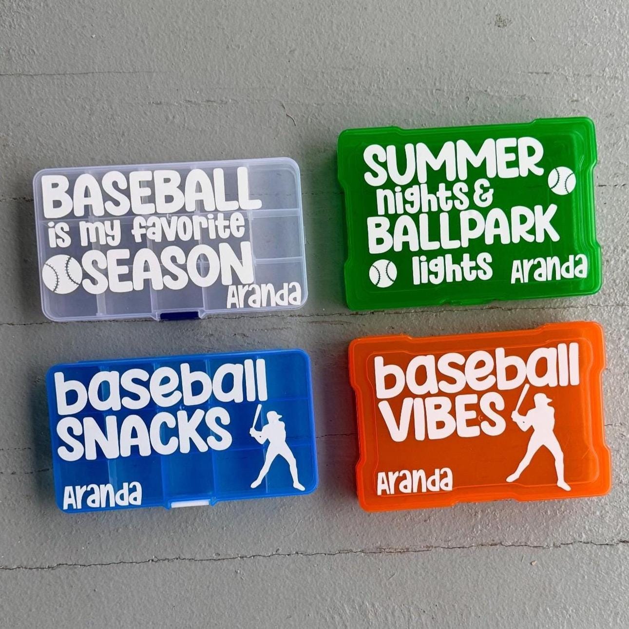 Baseball Softball Snack Box | Tournament Competition Game Team Gift ...