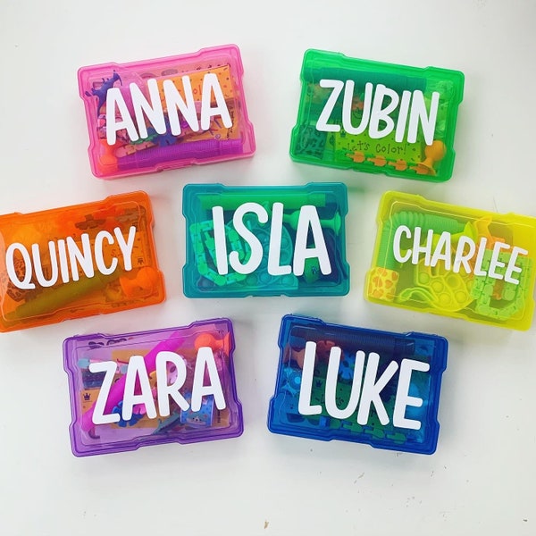 Personalized Party Favor Boxes Bundle - Etsy