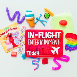 AIRPLANE Activities for Kids - Travel Busy Boxes | 1st Flight Toddler ...