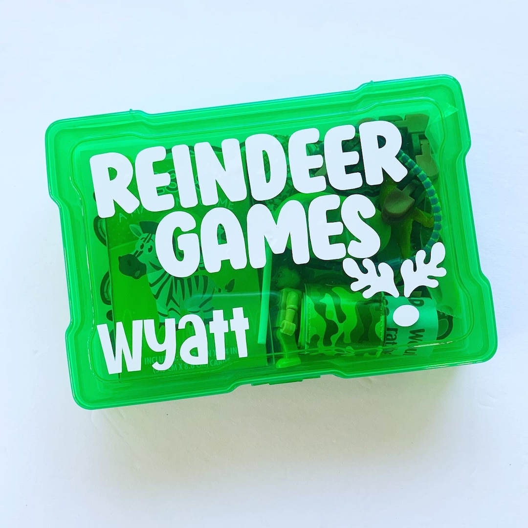 Stocking Stuffer Activity Gift Box mini, Kid Christmas Busy Box, St ...