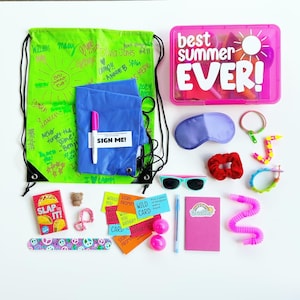 GIRL Summer Camp Care Package for Tween Teen Kid Counselor | Sleep Away ...
