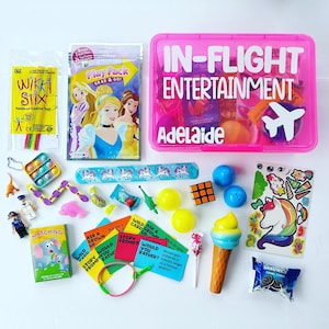 AIRPLANE Activities for Kids Travel Busy Boxes 1st Flight Toddler Baby ...