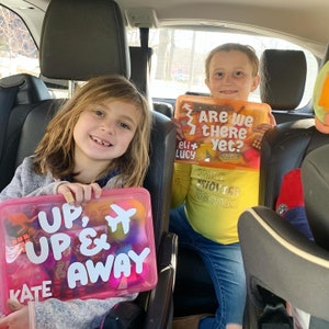 ROAD TRIP Activities for Kids, Toddlers - Travel Busy Box (ages 4 ...