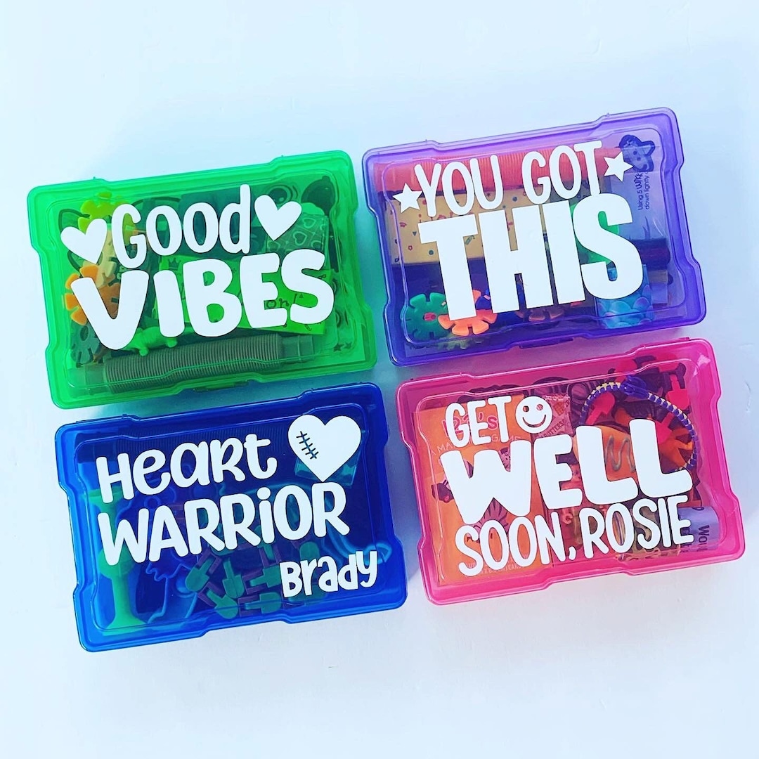 GET WELL SOON Activity Care Box for Kids, Hospital Care Package, Gift ...