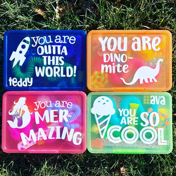 Fidget Mystery Box Fidgets Case Travel Busy Box | Etsy