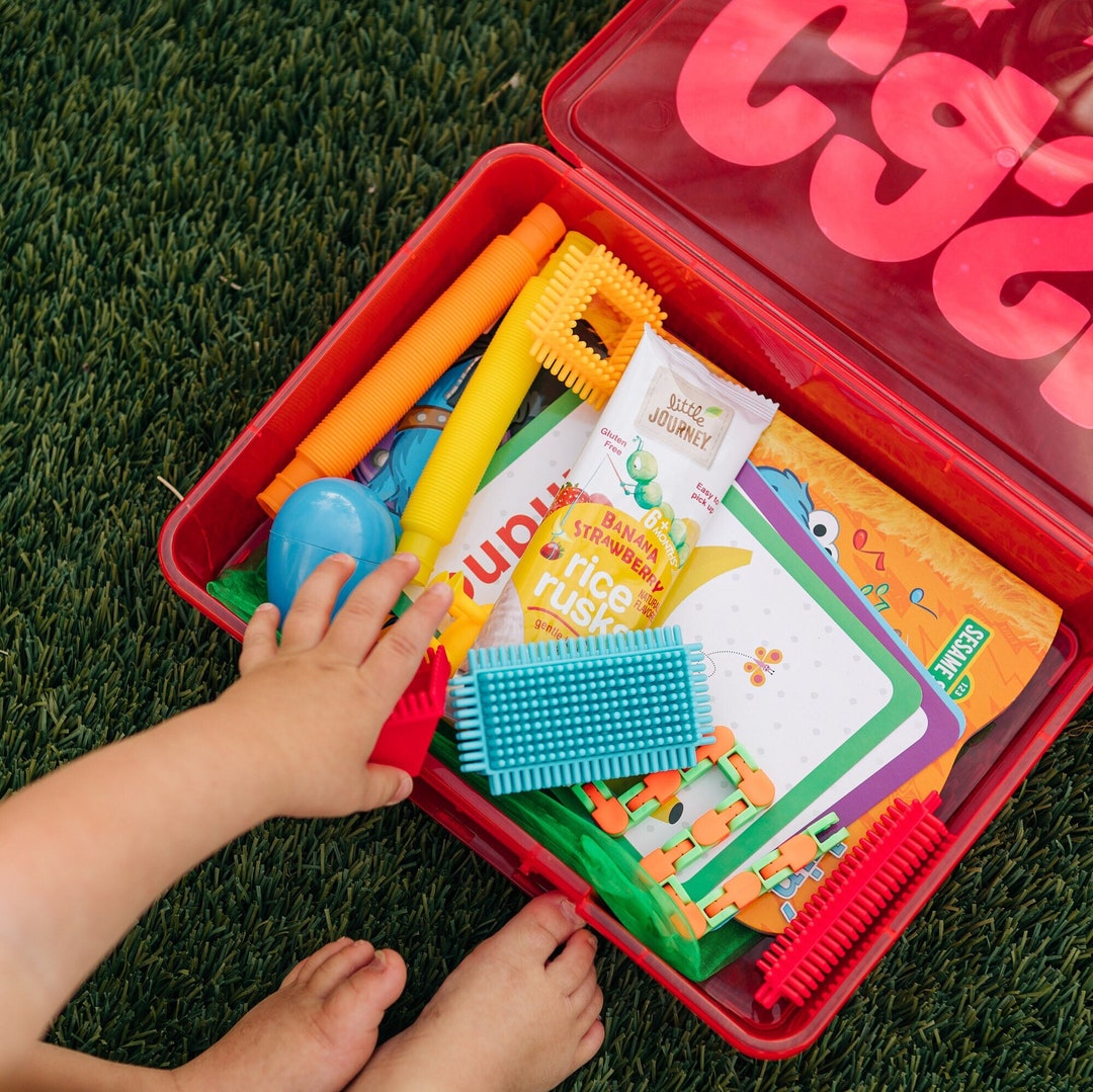 Busy Mom Survival Kit – Kids Activity Box for On-the-go Fun, Toddler ...