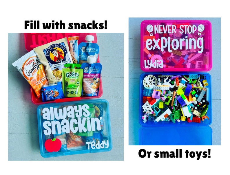 UNFILLED Busy Box | Activity Toy Storage Case | Kid Toddler Baby Child ...