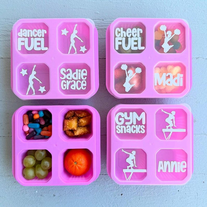 Dance Gymnastics Cheer Snack Box | Recital Competition Meet Team Gift ...