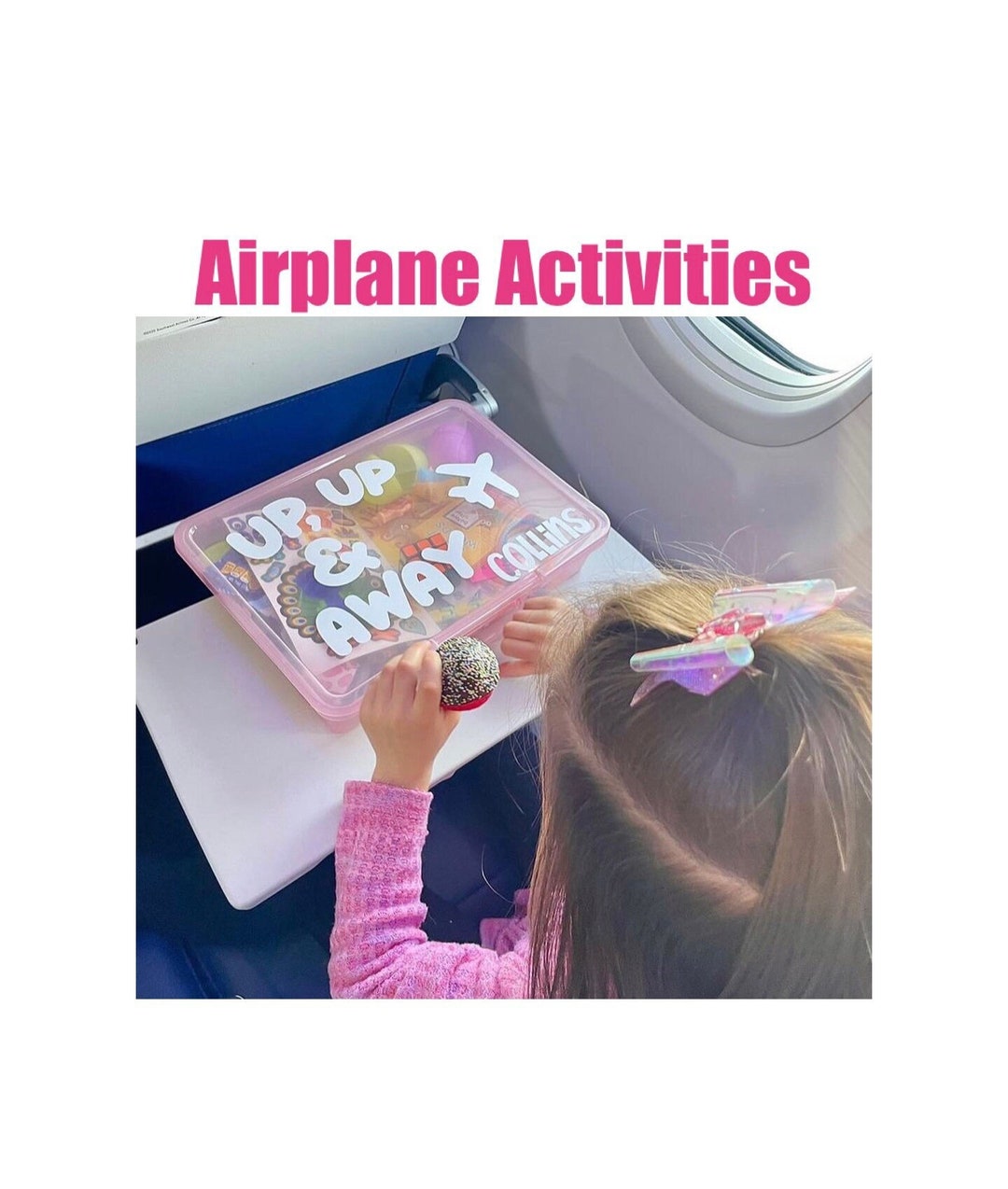 AIRPLANE Activities for Kids Travel Busy Boxes 1st Flight Toys ...