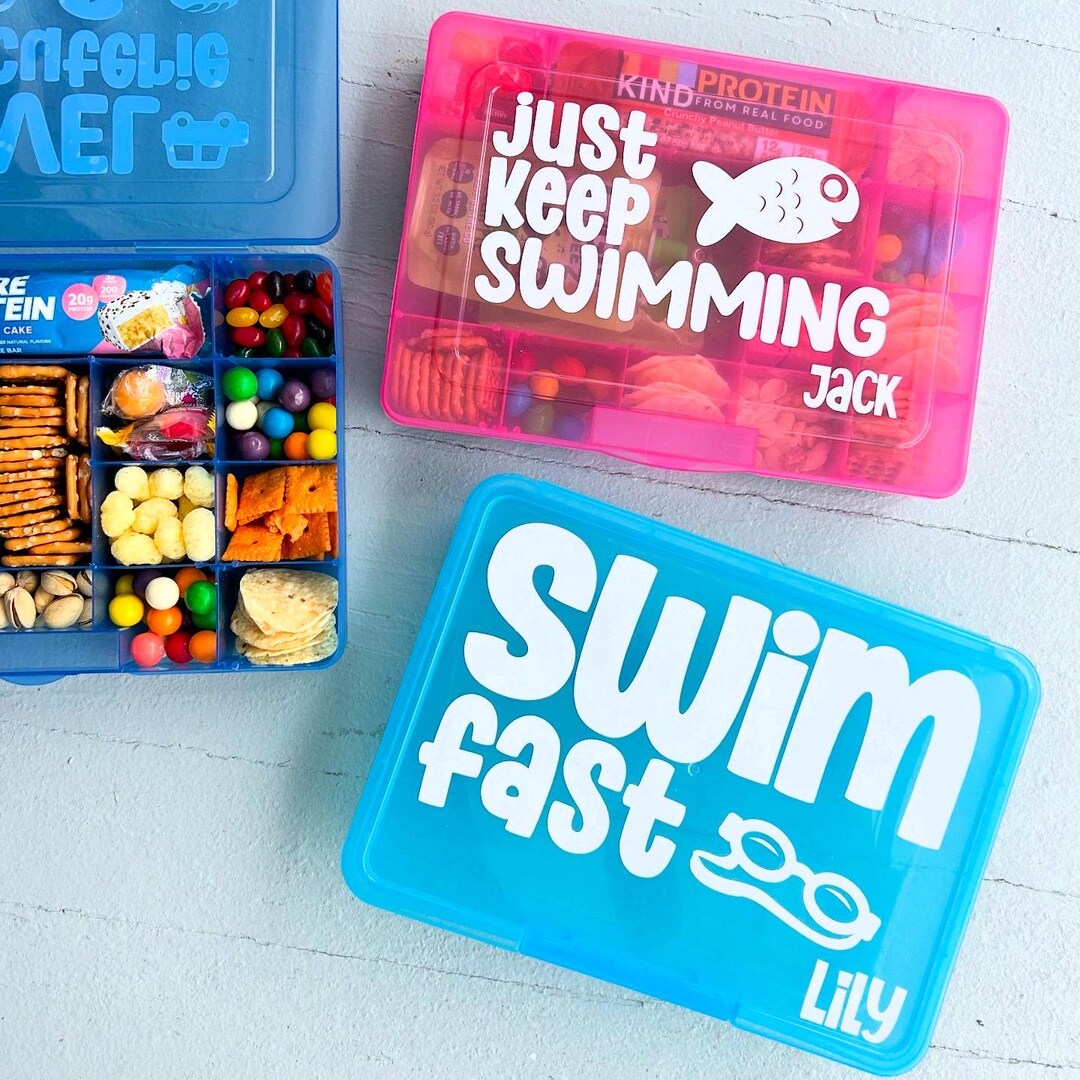 Swim Team Snack Box, Dive Meet Competition Gift | Diver Gift, Swimming ...