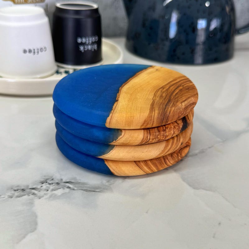 Blue Resin - Etsy