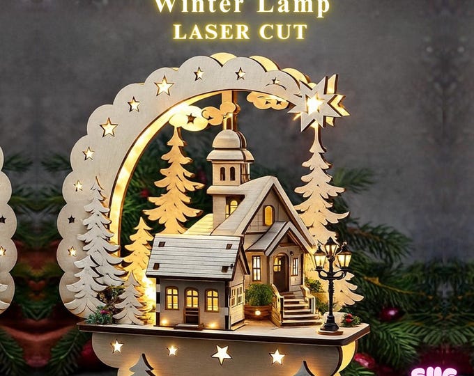 Laser Cut 3D Christmas Tree Ball Ornaments Set Svg File Glowforge ...