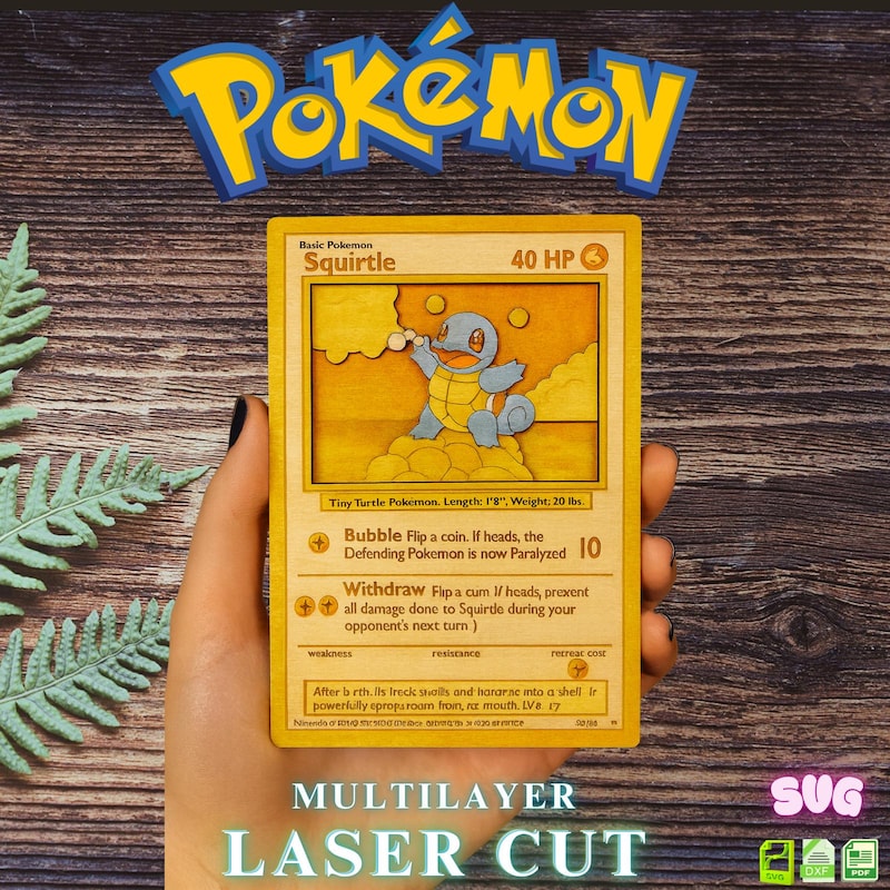 3d Pokemons Cards - Etsy