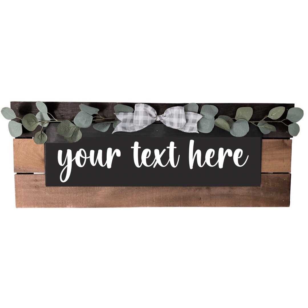 Custom Pallet Sign / Rustic Last Name Sign / Custom Wood Sign ...