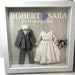 Personalized Bride and Groom Frame, Paper Anniversary Gift, First ...