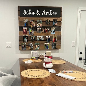 Custom Pallet Board Photo Display, Personalized Event Backdrop ...