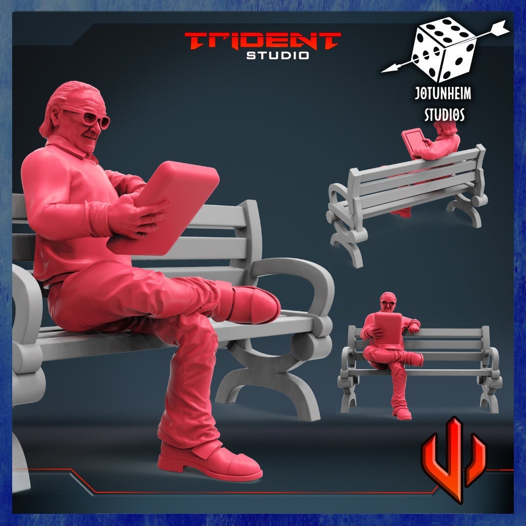 Stan Lee A by Trident Miniatures for Marvel Crisis Protocol - Etsy