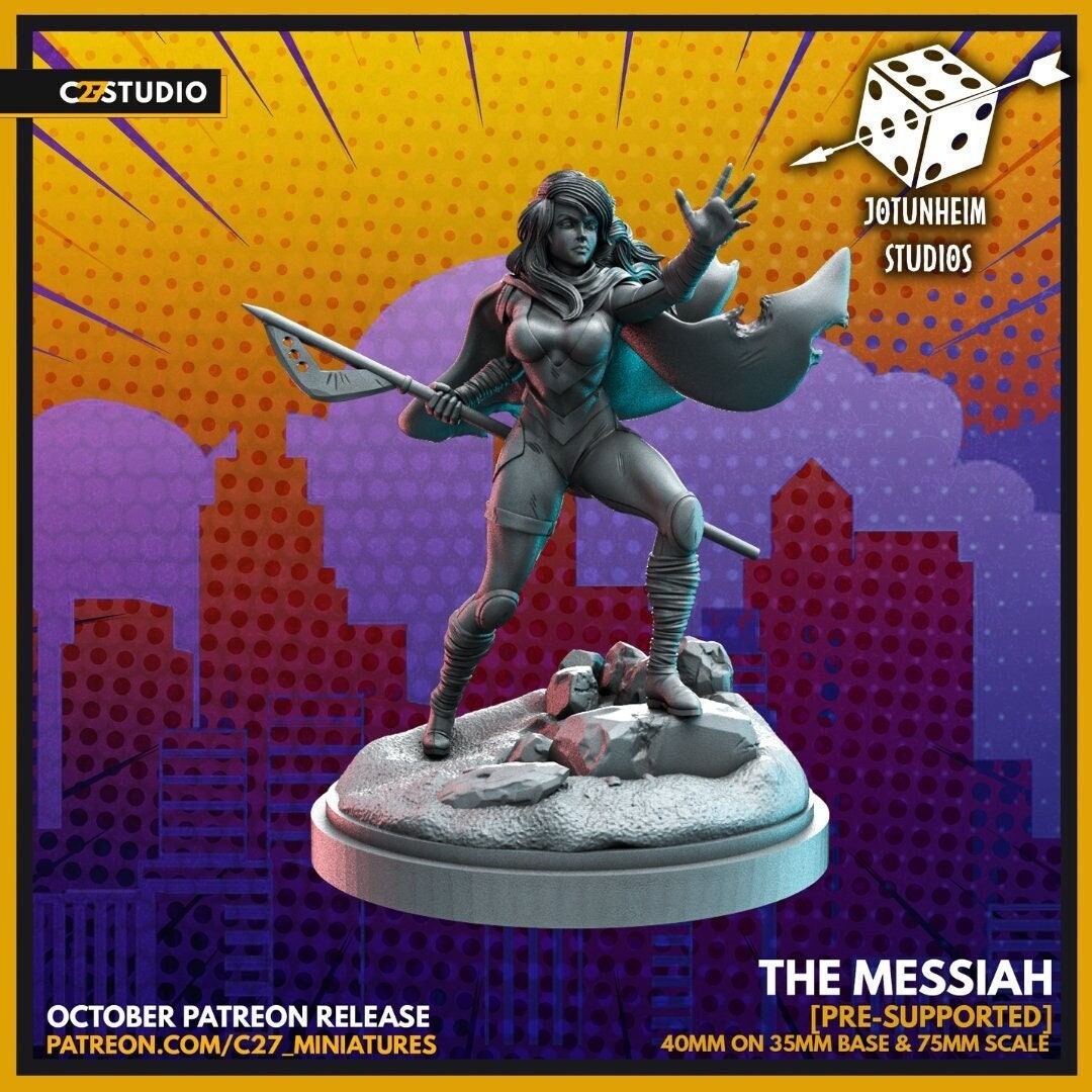 Messiah by C27 Miniatures for Marvel Crisis Protocol - Etsy