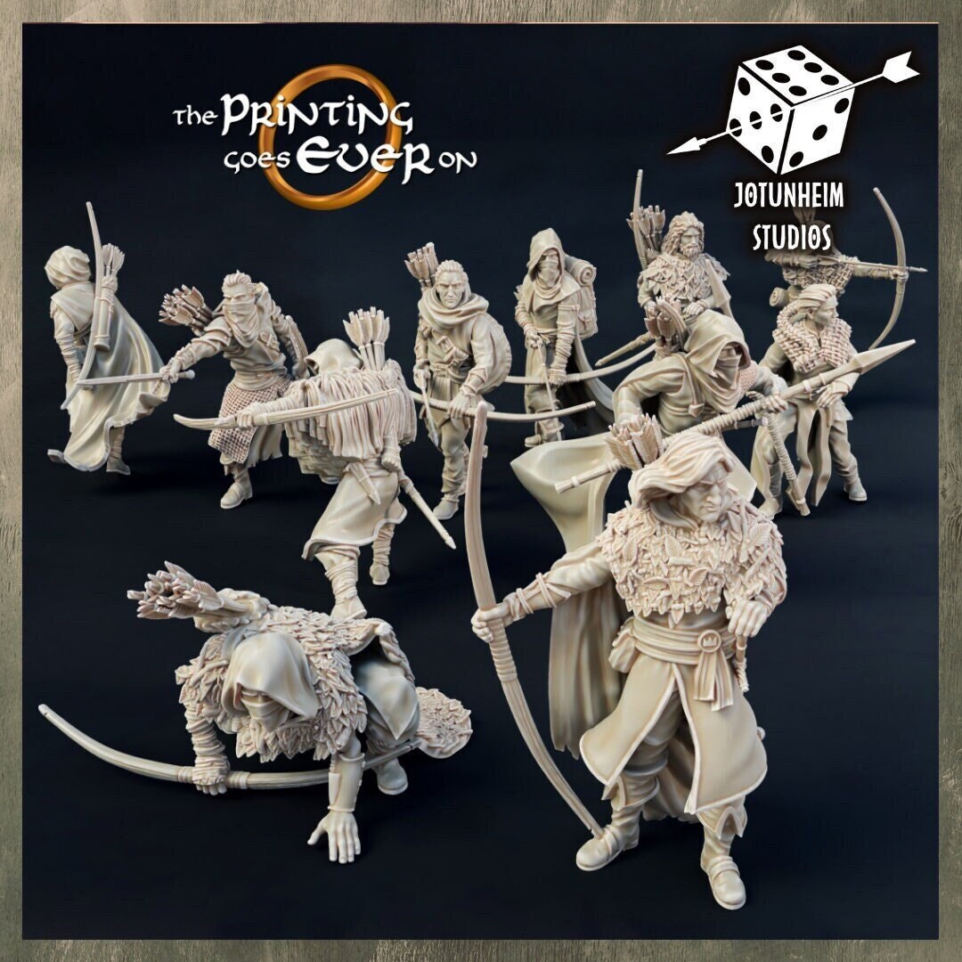 The Rangers by the Printing Goes Ever on Compatible With MESBG - Etsy