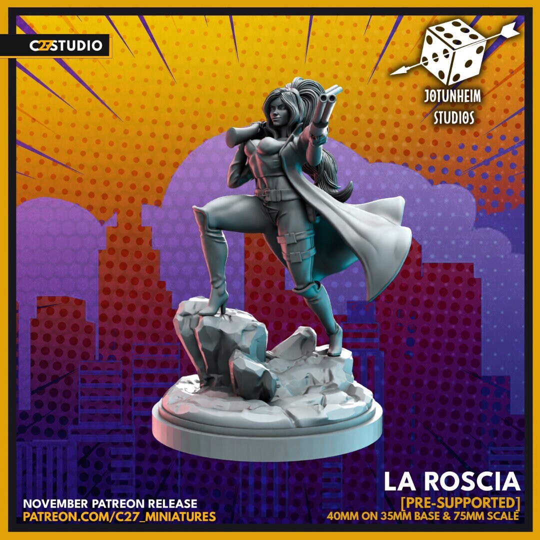 La Roscia by C27 Miniatures for Marvel Crisis Protocol - Etsy