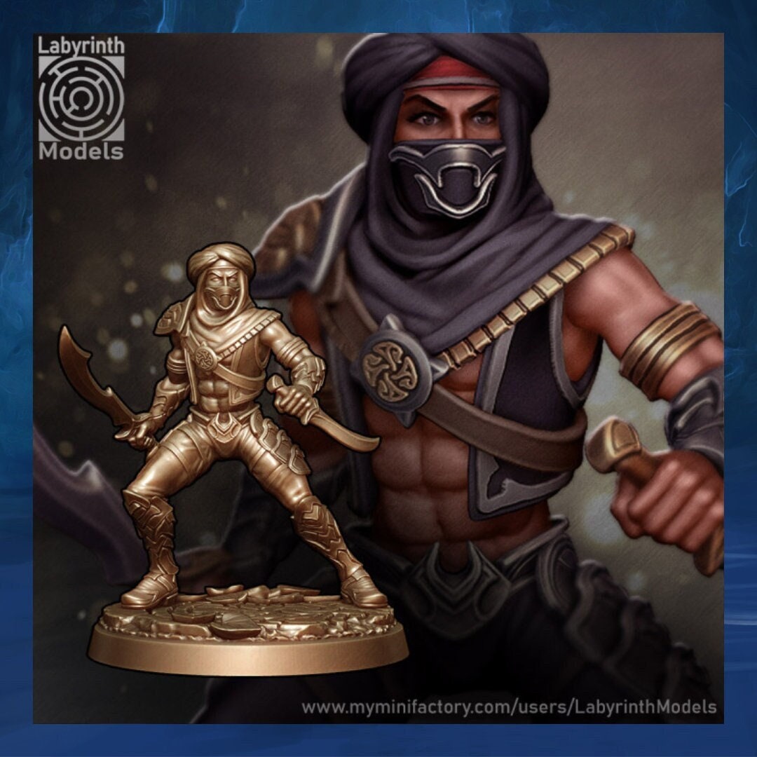 Assassins by Labyrinth Miniatures for D&D Warhammer - Etsy